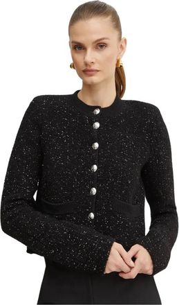 Patrizia Pepe Damen, Jacken, Schwarzk, MGr&ouml;&szlig;e