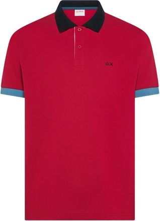 Sun 68 Homme, Tops, Rose, Taille: L Polo 3 Color Way
