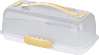 Tescoma K&uuml;hl-Servierbrett-Kuchentransportbox mit Haube DEL&Iacute;CIA 36x18 cm