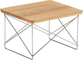 Vitra Table dappoint Occasional LTR - Pi&eacute;tement chrom&eacute; - Charles & Ray Eames Vitra