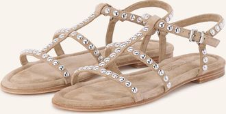 Kennel & Schmenger Sandalen Carly Mit Nieten beige