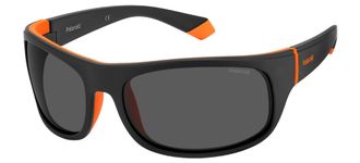Polaroid Brille PLD 2125/S Gr&ouml;&szlig;e 66-18 mm Schwarz Orange polarisiert