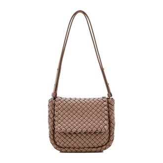Bottega Veneta Femme, Sacs, Brun, Taille: ONE Size Cobble Small Shoulder Bag