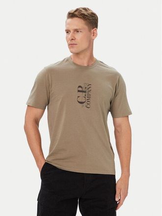 C.P. Company T-Shirt 21CMTS134A005100W Beige Regular Fit