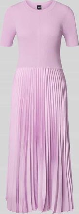 HUGO BOSS Tailliertes Businesskleid aus Viskose-Mix Modell FADRIDI