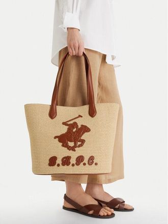 Beverly Hills Polo Club Handtasche CEO-BHPC-S-003-09 Beige