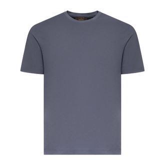 Zanone T-Shirt mit Rundhalsausschnitt - - Tops - Herren - Blau - 3XL