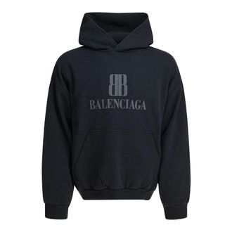 Balenciaga Nano BB Hoodie - - Sweatshirts & Hoodies - Herren - Schwarzk - M