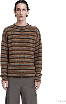 Prada Shetland Wool Boat Neck Sweater
