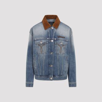 Versace Denim Stone Wash Blouson