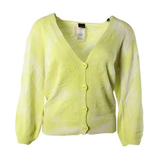 Pinko Gelbe Weste - - Knitwear - Damen - Gelb - M