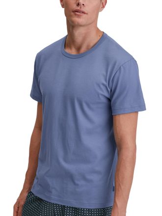 CALIDA RMX Sleep T-Shirt Herren, Bio Baumwolle, sportlicher Schnitt, amtungsaktiv, pflegeleicht