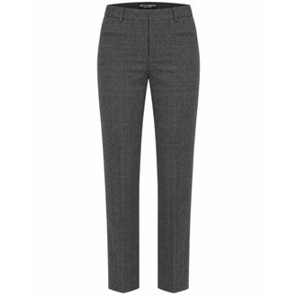 Dolce & Gabbana Pantalon slim - Femme - Pantalons - Gris - Taille: 38 FR