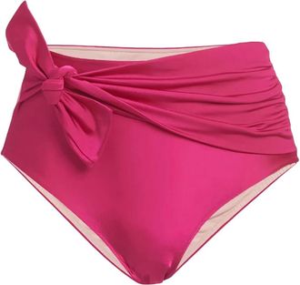 PatBo Patbo, Femme, Maillots de bain, Rose, Taille: 36 FR Bas de bikini taille haute &agrave; nouer