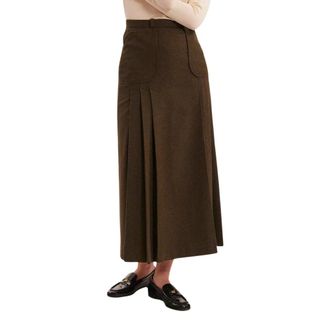 Ines De La Fressange Femme, Jupes, Vert, Taille: 38 FR Jupe khaki