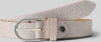 Tamaris G&uuml;rtel aus echtem Leder mit Glitzer