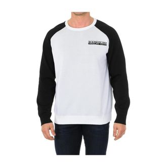 Napapijri Langarmplatten - - Tops - Herren - Wei&szlig; - L