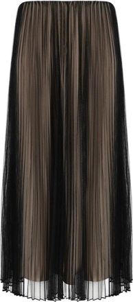 Max Mara Femme, Jupes, Noir, Taille: 36 FR Baby Midi Skirt