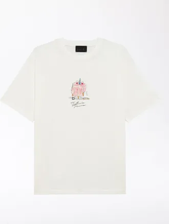 D.A.T.E. t-shirt trattoria ivory
