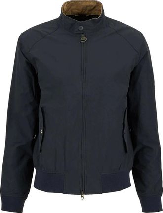 Barbour Homme, Vestes, Bleu, Taille: 2XL Rectifier Harrington Jacket