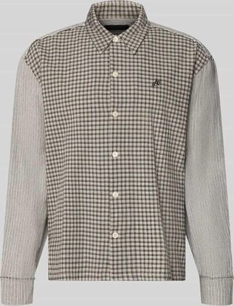 AllSaints Regular Fit Freizeithemd mit Kentkragen