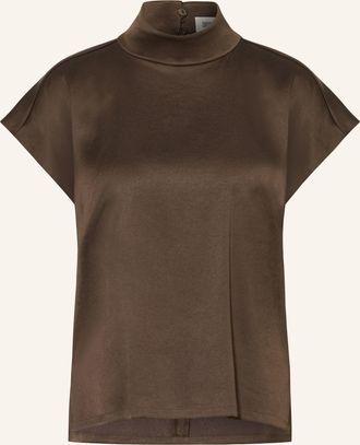 Drykorn Drykorn Blusenshirt Alaria_1 Aus Satin braun