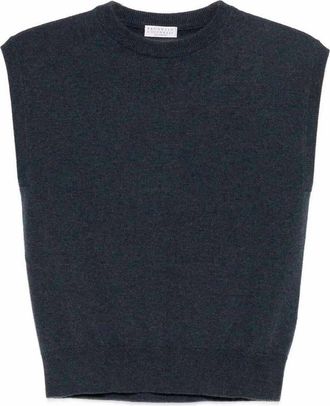 Brunello Cucinelli Gilet - Bleu
