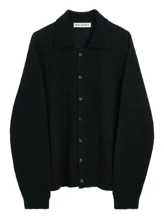 Our Legacy Button-Front Cardigan - Black