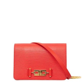Elisabetta Franchi Femme, Sacs, Rouge, Taille: ONE Size Sac bandouli&egrave;re