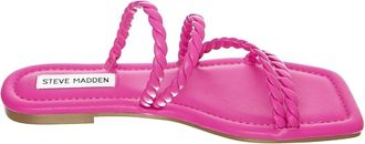 Steve Madden Femme, Chaussures, Violet, Taille: 37 1/2 EU Sandales Plates