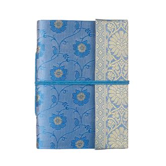 Paper High Sari-Journal Notizbuch 120 X 165 - Blau