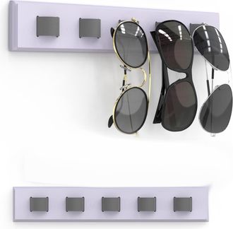 Generic Brillenhalter Wand, Brillenaufbewahrung mehrere Brillen, Sonnenbrillen Organizer Wandmontage, Brillenablage/Brillenst&auml;nder/Brillenhalter zum Aufh&auml;ngen
