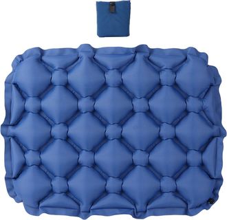 Generico Tragbares Sitzkissen: Reisekissen f&uuml;r Veranstaltungen im Freien, aufblasbare Matte mit Tasche, wasserdichtes Stuhlkissen f&uuml;r Parkabenteuer, Strandnutz