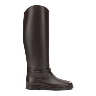 Brunello Cucinelli Monili Kniehohe Stiefel - - Shoes - Damen - Braun - 38 1/2 EU