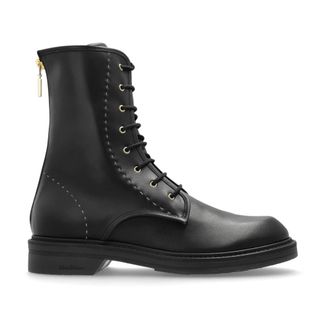 Max Mara Urbancombact Lederschuhe - - Shoes - Damen - Schwarzk - 38 EU