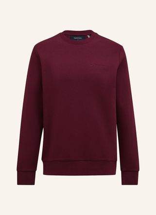 Peak Performance M Original Small Logo Crew Sweatshirtpullover rot
