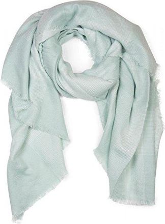 styleBREAKER Grande écharpe XXL couverture avec motif à carreaux, très douce et chaude, unisexe 01018099, couleur:Vert-blanc