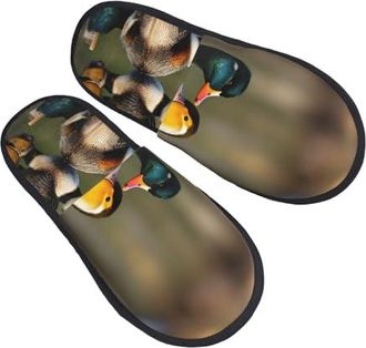 Generic Canards Colverts Unisexe Chaussons Chaud Slippers Antid&eacute;rapantes Chaussures De Maison Pour Int&eacute;rieur Hiver Automne L