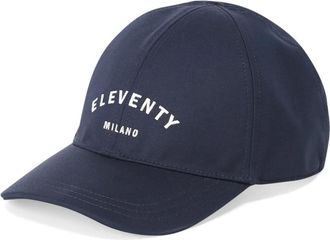 Eleventy Homme, Accessoires, Bleu, Taille: ONE Size Casquette Minimaliste