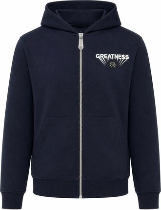Philipp Plein Herren, Sweatshirts & Hoodies, Blau, 3XLGr&ouml;&szlig;e