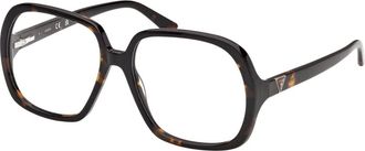 Guess Monture Optique Papillon - Femme - Accessoires - Brun - Taille: 58 MM