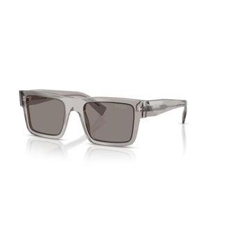 Prada Rechteckige Sonnenbrille - - Accessories - Herren - Grau - 54 MM
