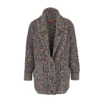 Missoni Femme, Pulls, Multicolore, Taille: 40 FR Maxi Cardigan
