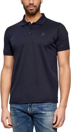 Karl Lagerfeld Homme, Tops, Bleu, Taille: 2XL Polo Zipp&eacute;