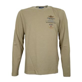 Aeronautica Ts2470Uj00705 Langarm-T-Shirt - - Tops - Herren - Gr&uuml;n - M