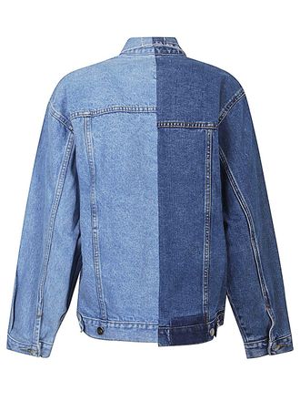 E.L.V. Denim Upcycled Denim Jacket - Blue