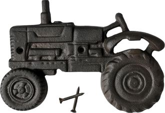 Goldbach Flaschen&ouml;ffner zur Wandmontage in Traktorform Trecker Traktor Wand&ouml;ffner Bier Gusseisen rostfarben rostbraun, 815393