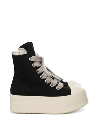 Rick Owens Mega Bumper Jumbolace Denim Sneakers