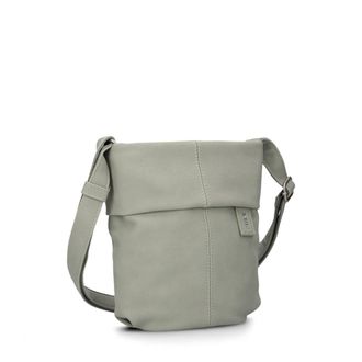 zwei Kleine Damen Handtasche Mademoiselle.M M45 Mini-Bag 2 Liter Umh&auml;ngetasche mit Geheimfach & Hauptfach mit Rei&szlig;verschluss, verstellbarer Schultergurt, i