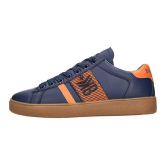 Dirk Bikkembergs Kunstleder-Sneaker - - Shoes - Herren - Blau - 39 EU